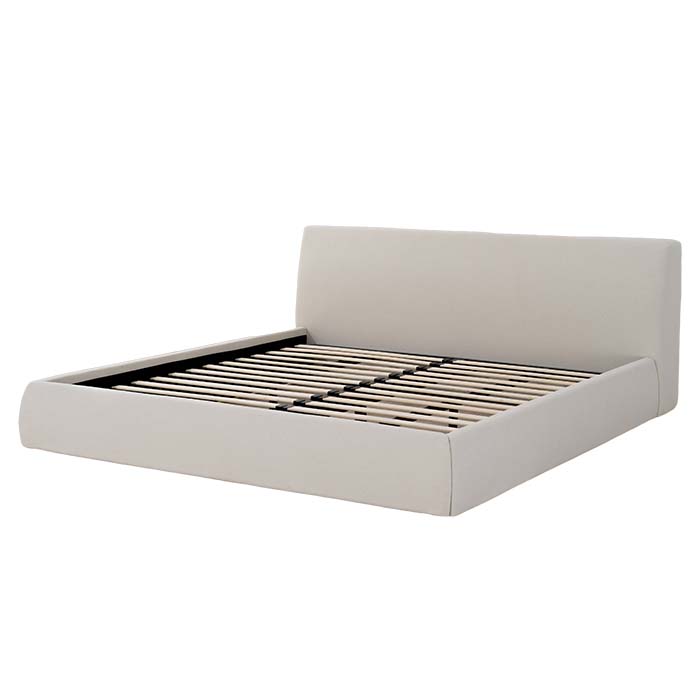 Simple Modern Upholstered Platform Bed - Buy simple modern bed, simple ...