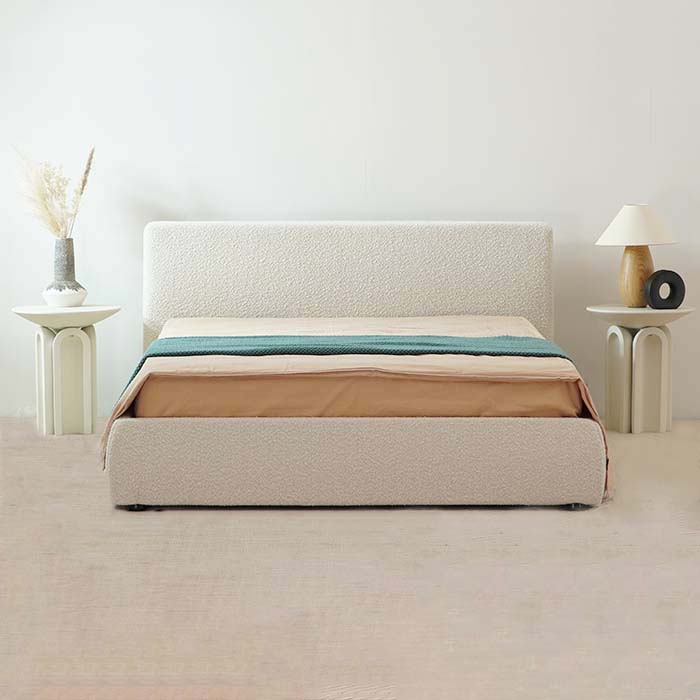 Simple Modern Upholstered Platform Bed - Buy simple modern bed, simple ...